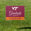 Virginia Tech Graduate Sign | Zazzle