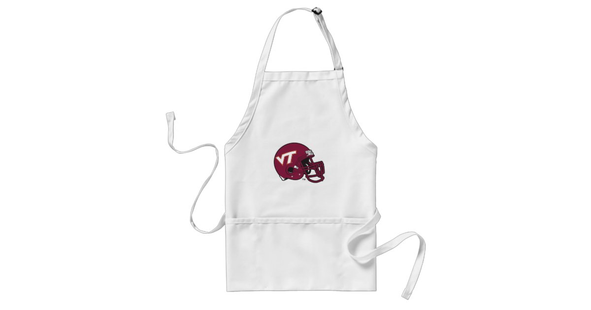 Virginia Tech Helmet Adult Apron | Zazzle