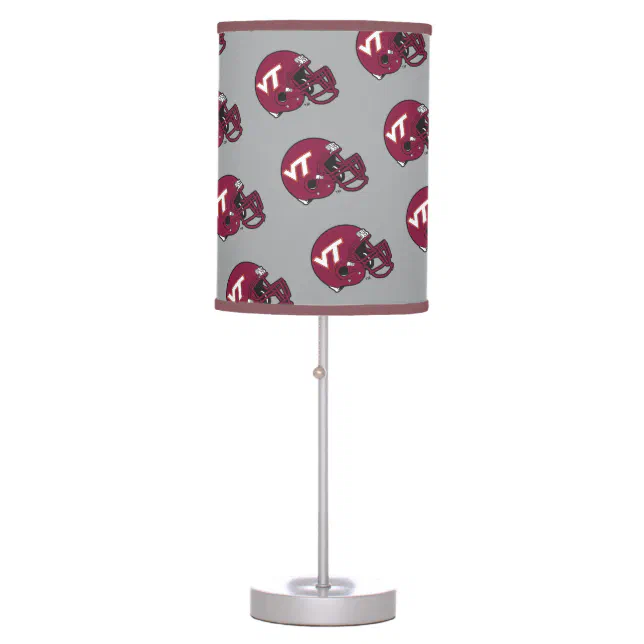 Virginia Tech Helmet Table Lamp | Zazzle