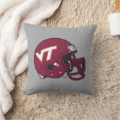 Virginia Tech Helmet Throw Pillow | Zazzle