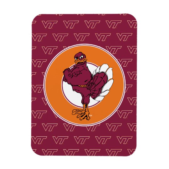 Virginia Tech Hokie Bird Magnet | Zazzle.com