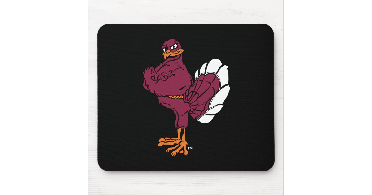 Virginia Tech Hokie Bird Mouse Pad | Zazzle
