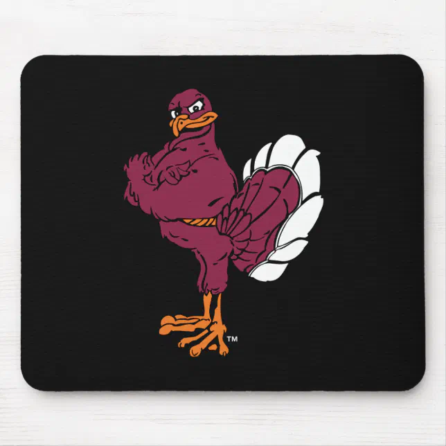 Virginia Tech Hokie Bird Mouse Pad | Zazzle
