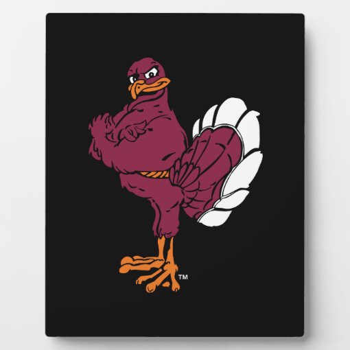 Virginia Tech Hokie Bird Plaque | Zazzle