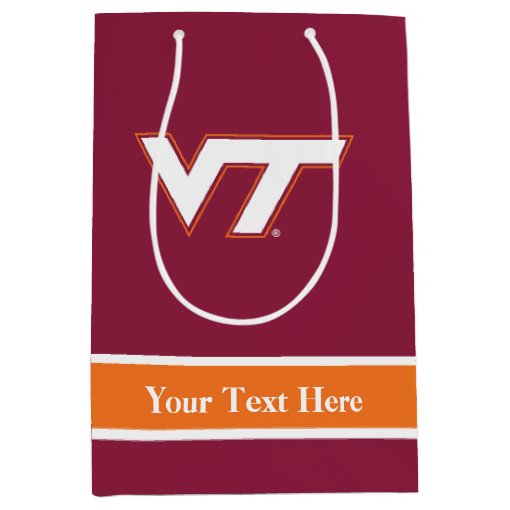 Virginia Tech Medium Gift Bag | Zazzle