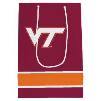 Virginia Tech Medium Gift Bag | Zazzle
