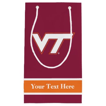 Virginia Tech Small Gift Bag | Zazzle