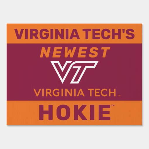 Virginia Tech's Newest Hokie Sign | Zazzle