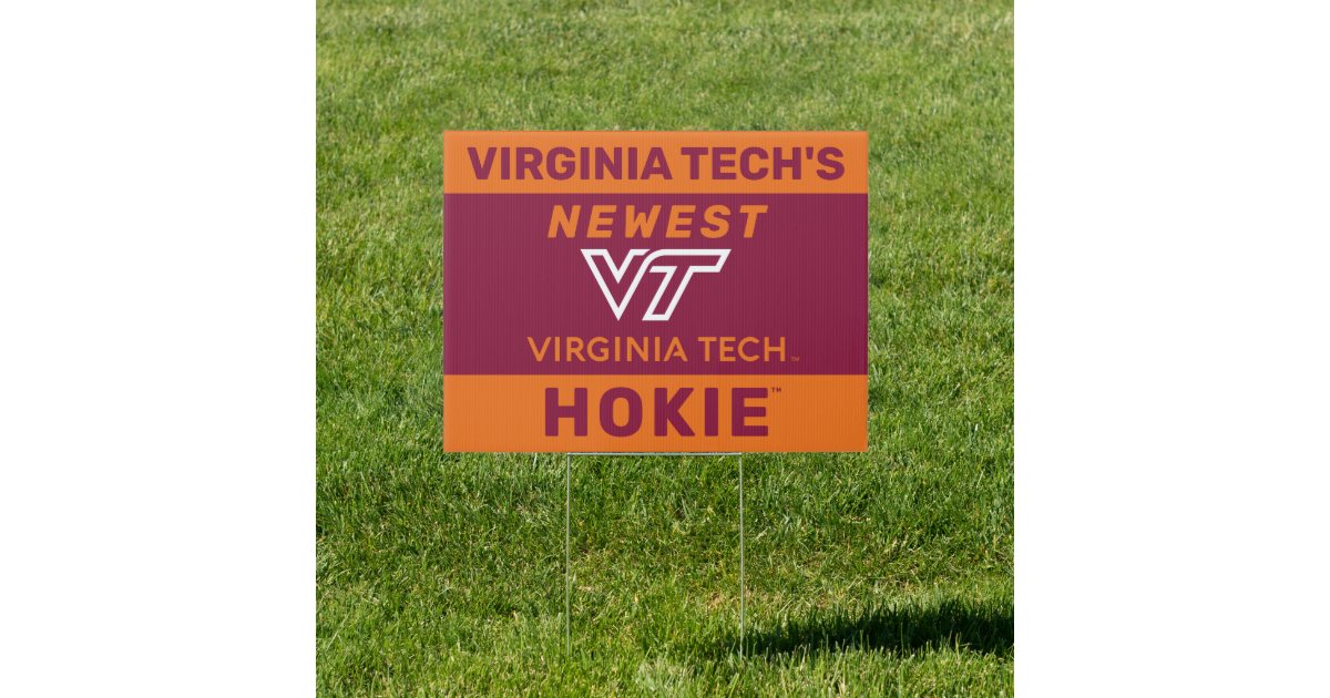 Virginia Tech's Newest Hokie Sign | Zazzle