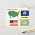 Virginia, USA Postcard | Zazzle