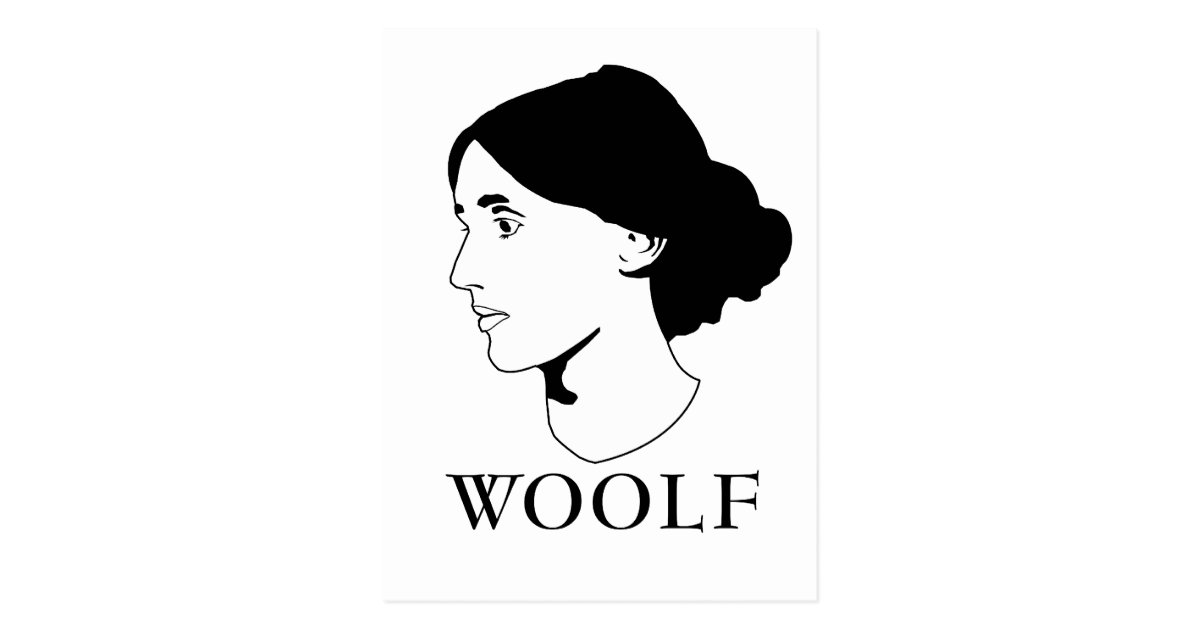Virginia Woolf Postcard | Zazzle.com