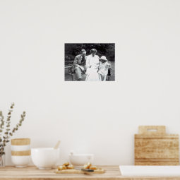 Virginia Woolf with Clive and Julian Bell, 1910 Poster | Zazzle