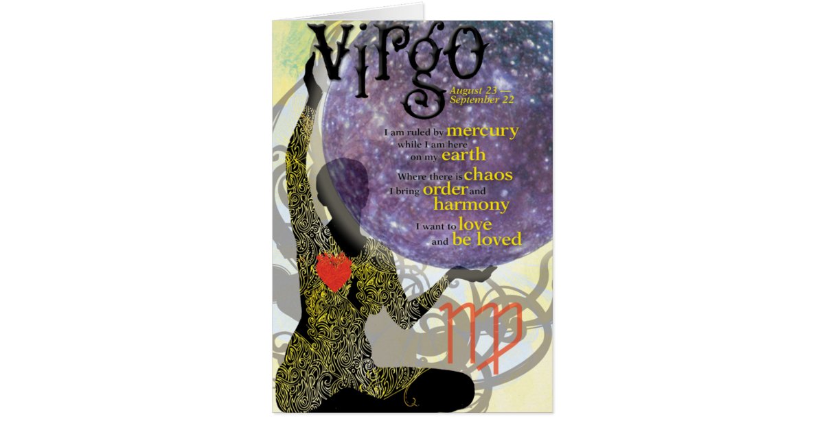 Virgo Card | Zazzle