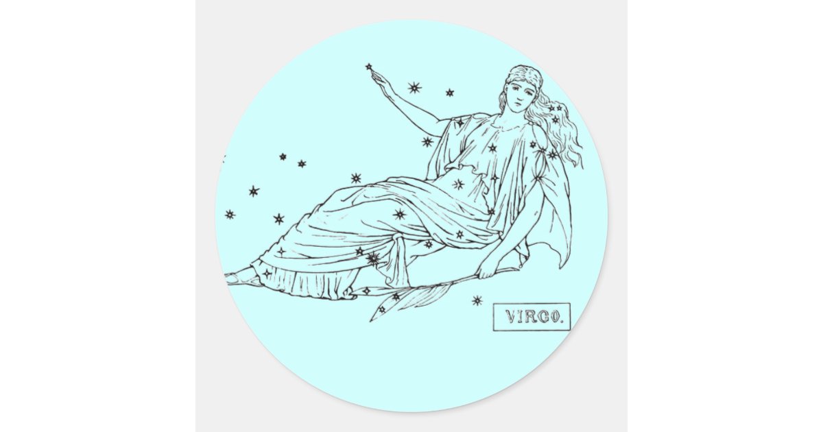 Virgo Sticker | Zazzle