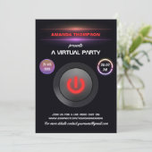 Virtual Birthday Party Gig Invitation | Zazzle