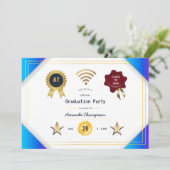 Virtual Graduation Party Invitation | Zazzle