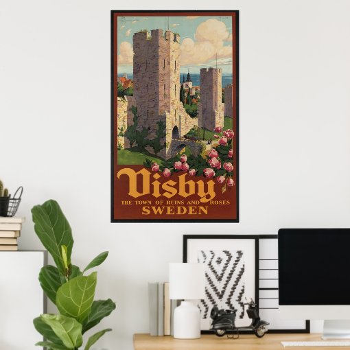 Visby Sweden Poster | Zazzle
