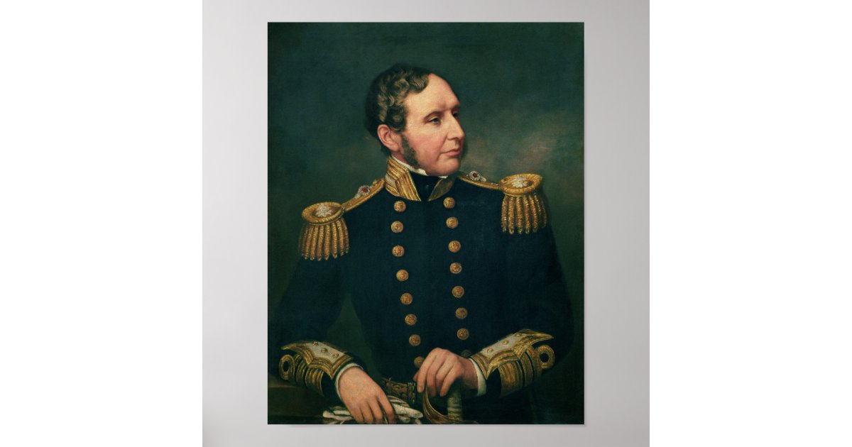 Vise Admiral Robert Fitzroy Poster | Zazzle