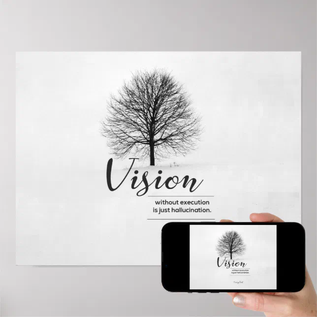 Vision Poster | Zazzle