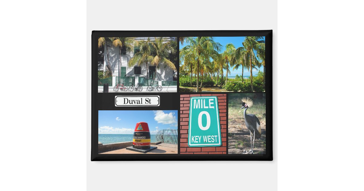 Visions of Key West Florida Magnet | Zazzle