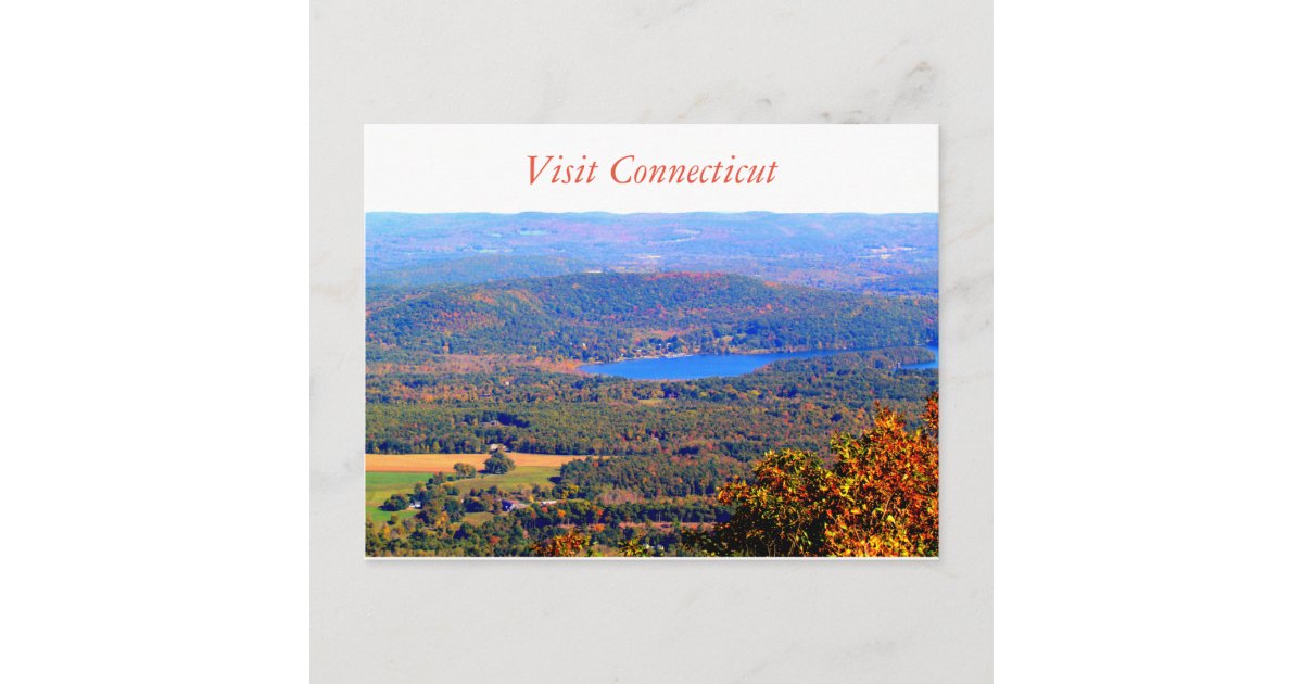 Visit Connecticut Postcard | Zazzle