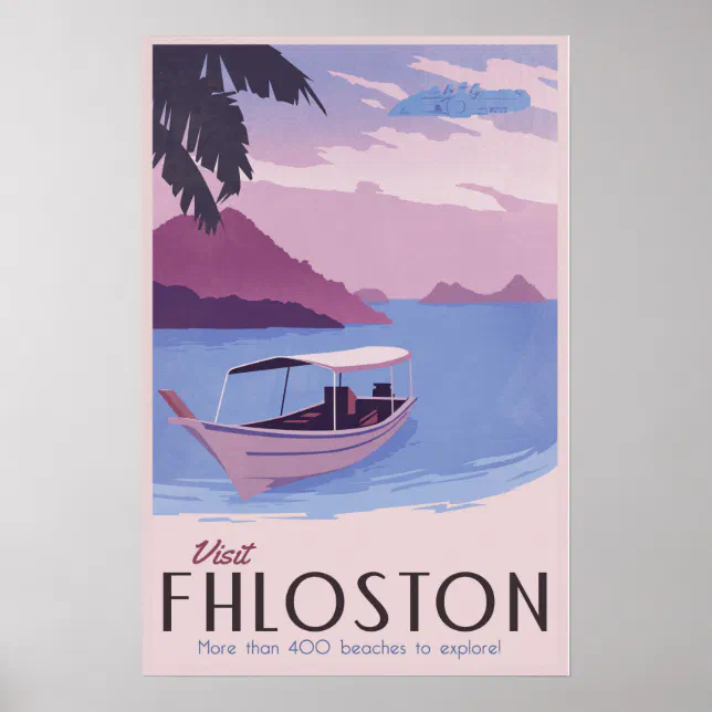 Visit Fhloston Poster | Zazzle