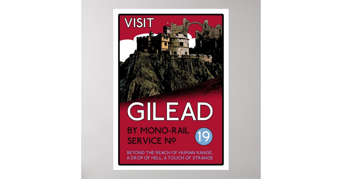 Visit Gilead The Dark Tower Poster | Zazzle