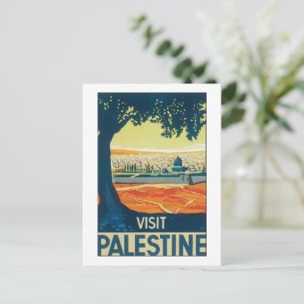 Visit Palestine Postcard | Zazzle