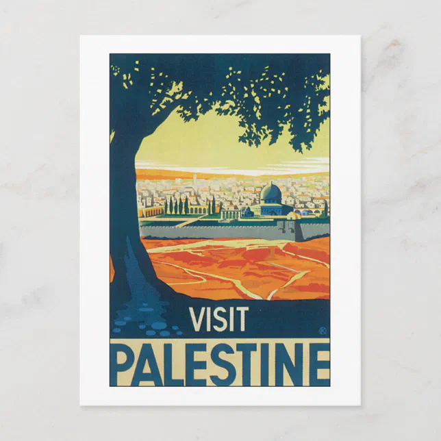 Visit Palestine Postcard | Zazzle