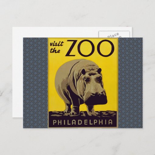 Visit The Zoo!! Postcard | Zazzle