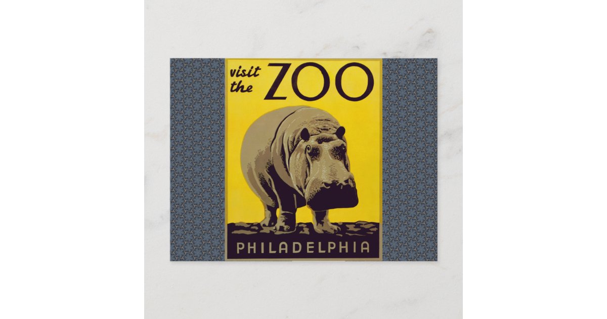 Visit The Zoo!! Postcard | Zazzle