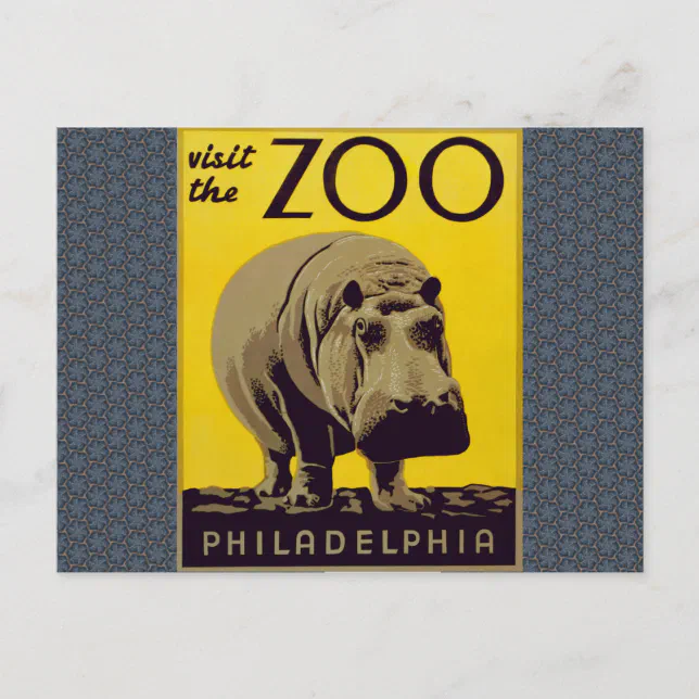 Visit The Zoo!! Postcard | Zazzle