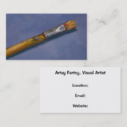 VISUAL ARTIST BUSINESS CARD | Zazzle