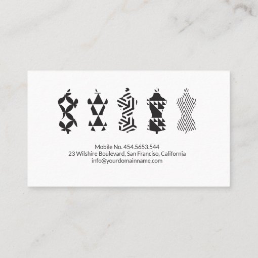 Visual Merchandiser Stylist Professional Business Card | Zazzle