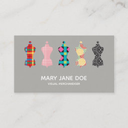 Visual Merchandiser Stylist Professional Business Card | Zazzle