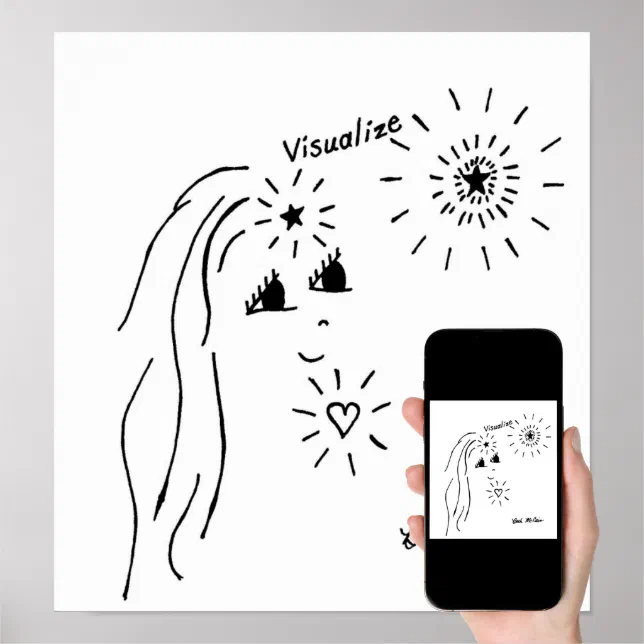 'Visualize' Poster | Zazzle