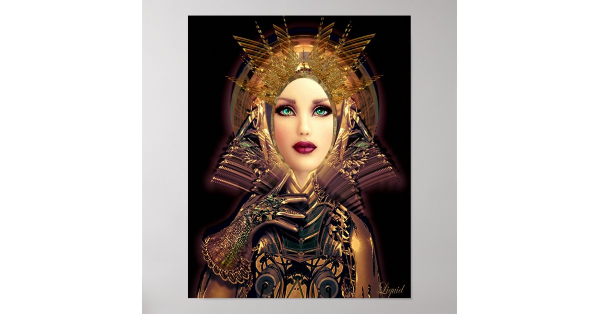 Viv Cyborg Print | Zazzle