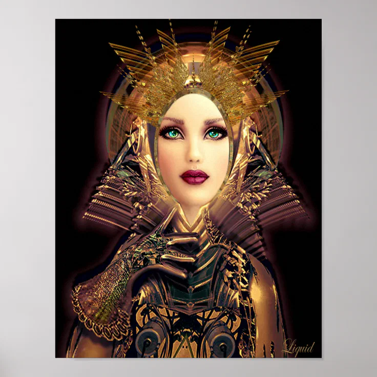 Viv Cyborg Print | Zazzle