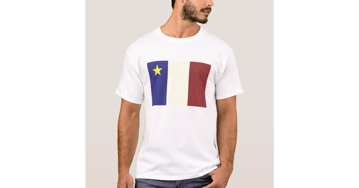vive l'acadie! T-Shirt | Zazzle