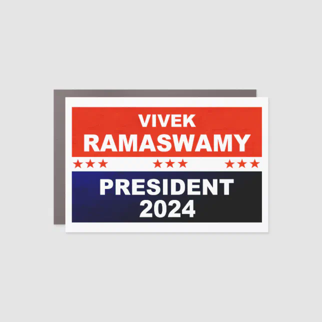 Vivek Ramaswamy President 2024 Car Magnet | Zazzle
