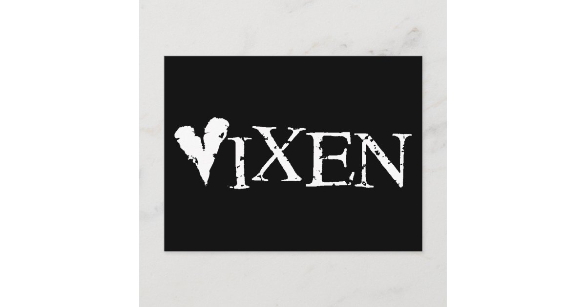 Vixen Postcard | Zazzle