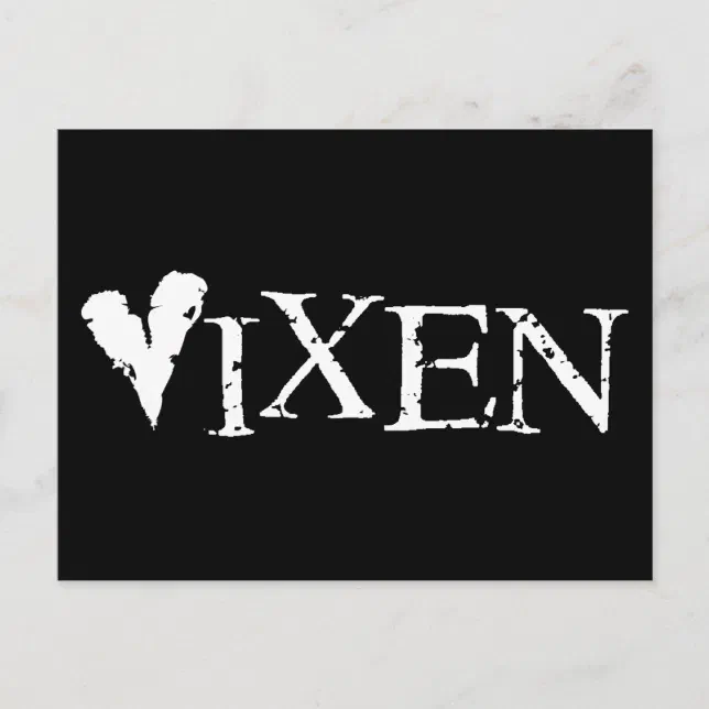 Vixen Postcard | Zazzle