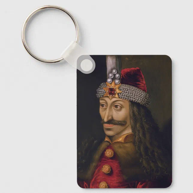 Vlad Tepes: Impaler, Dracula Dragon Prince Voivode Keychain | Zazzle