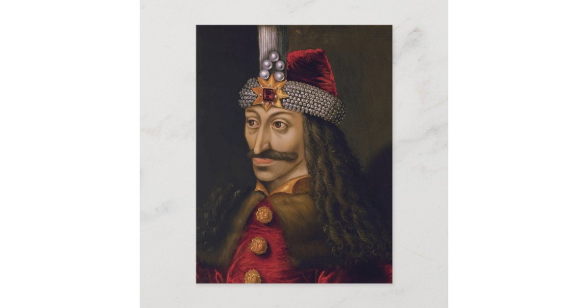 Vlad Tepes: Impaler, Dracula Dragon Prince Voivode Postcard | Zazzle