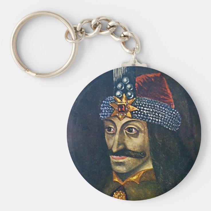 Vlad the Impaler (Dracula) Keychain | Zazzle