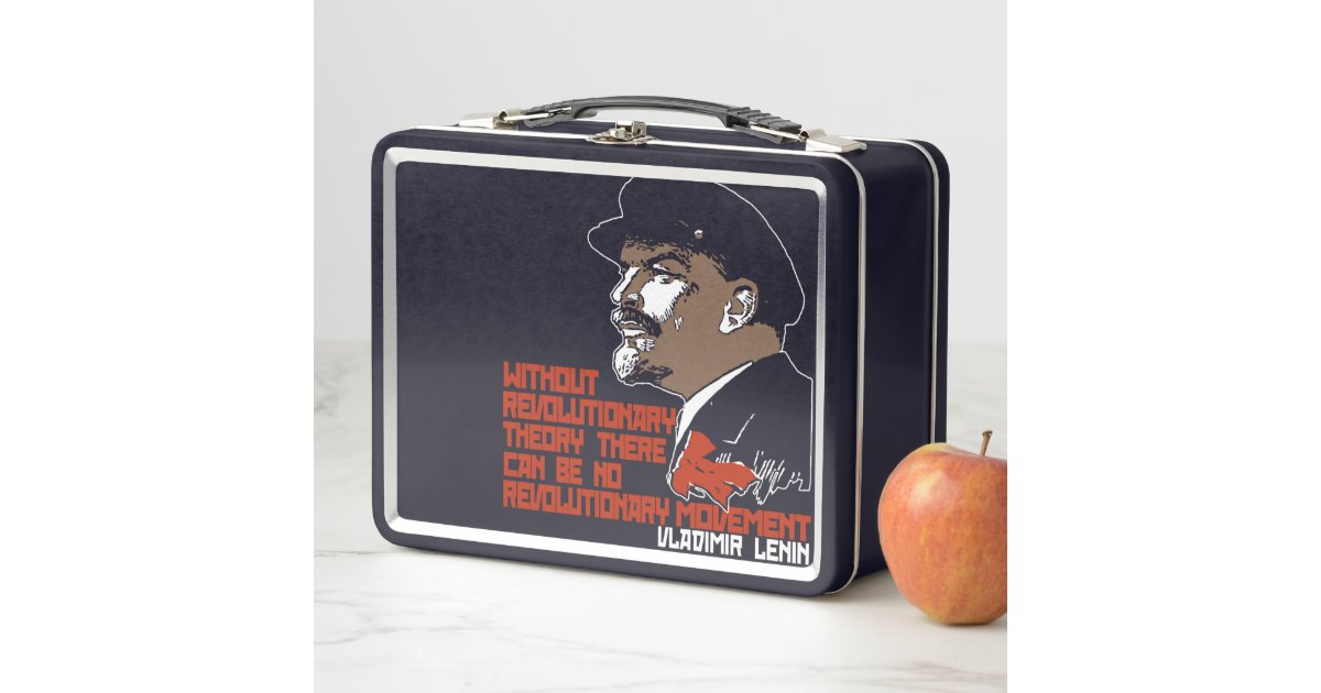 VLADIMIR LENIN Metal Lunch Box | Zazzle