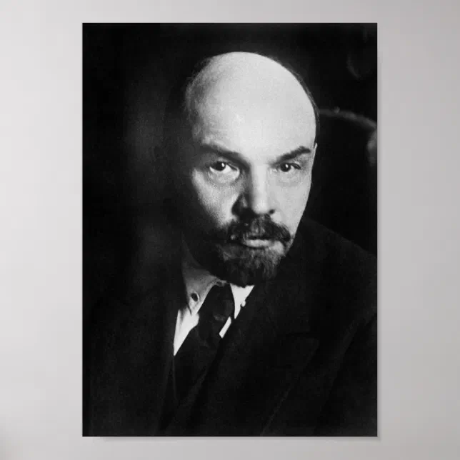 Vladimir Lenin Portrait Poster | Zazzle
