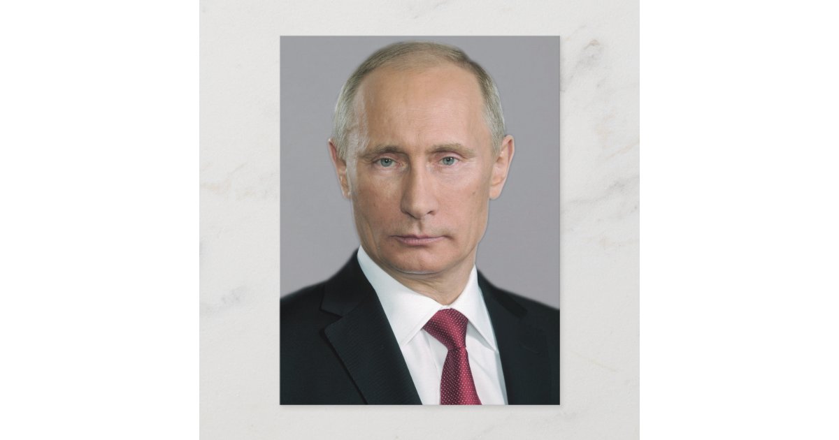 Vladimir Putin Gear Postcard | Zazzle