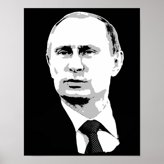 Vladimir Putin Poster | Zazzle.com
