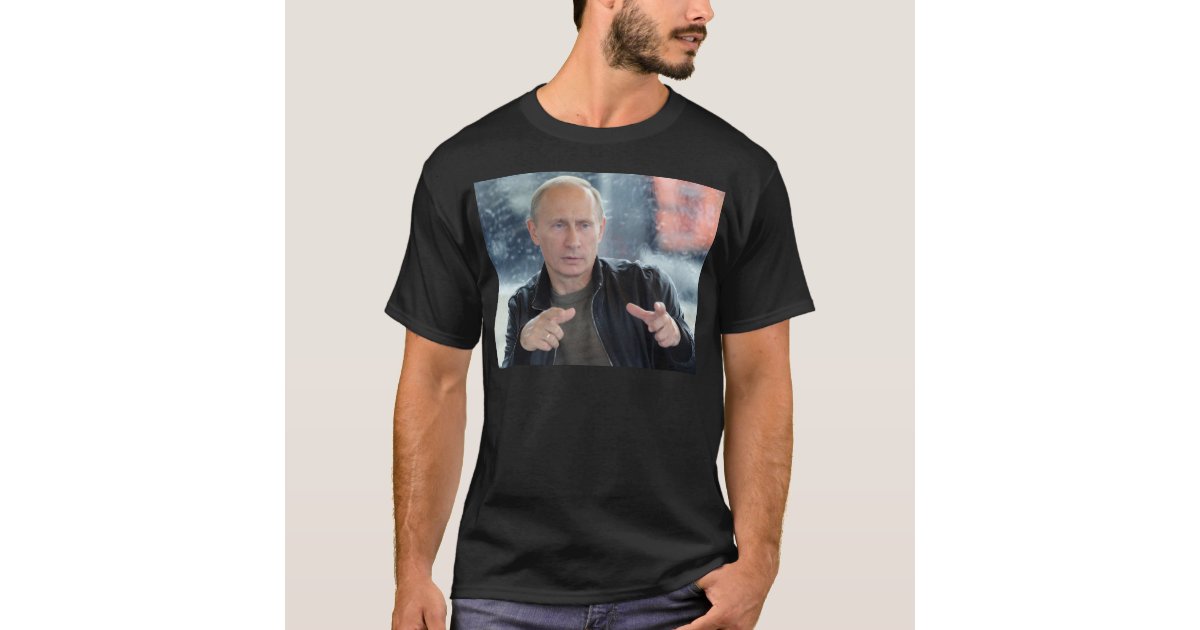 Vladimir Putin T-Shirt | Zazzle